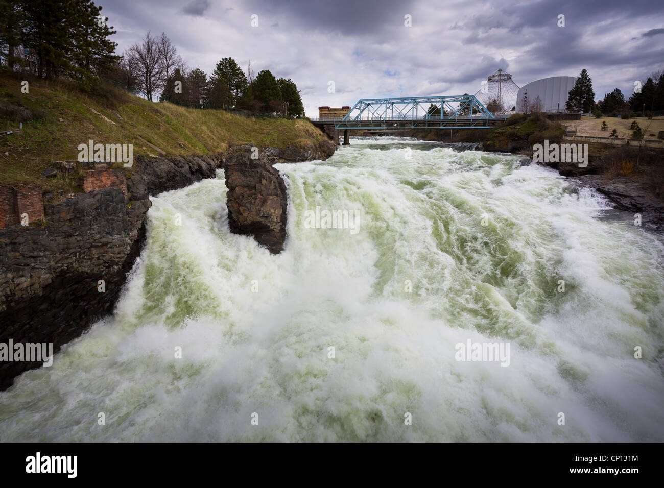 Spokane River in Spokane, Washington Stock Photo - Alamy