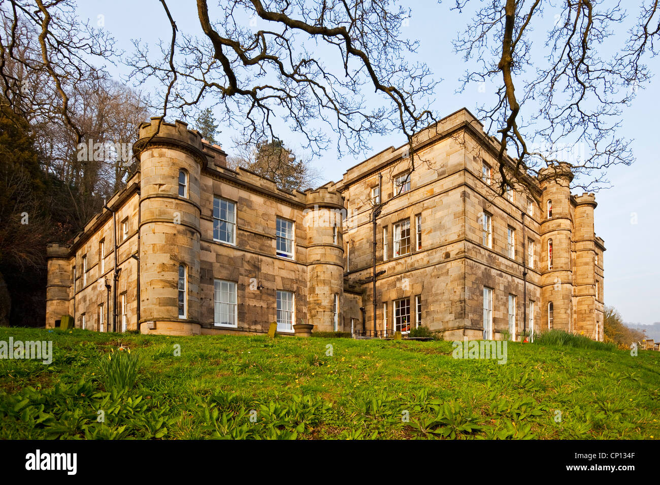 Willersley castle peak district hi-res stock photography and images - Alamy