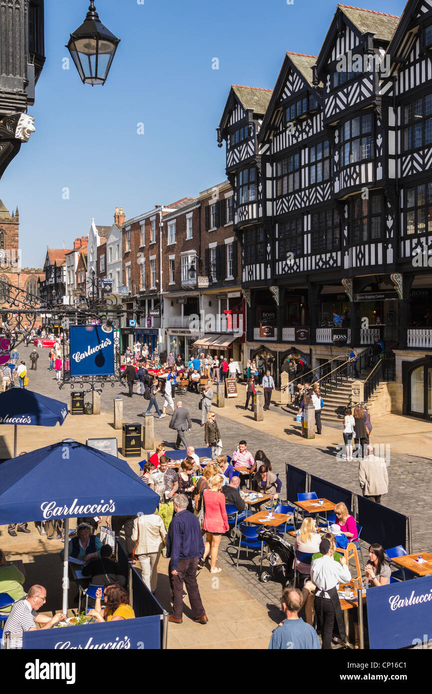 Bridge street, Chester Stock Photo - Alamy