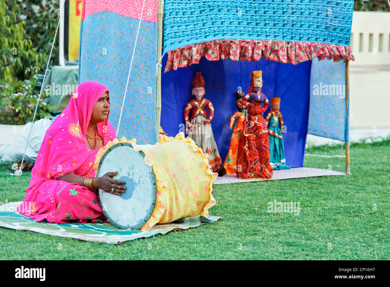 Rajasthani puppets hi-res stock photography and images - Alamy