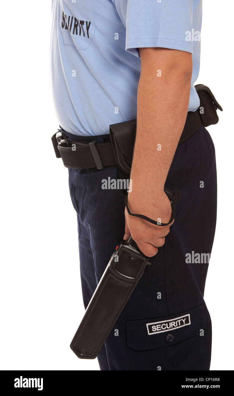 Security guard hand holding cb hi-res stock photography and images - Alamy