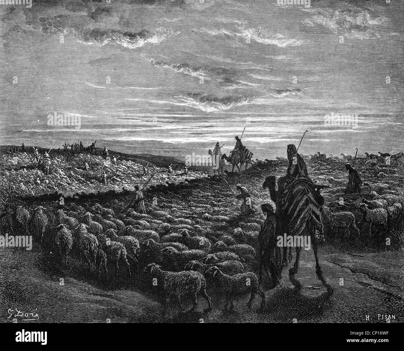 Abraham bible Black and White Stock Photos & Images - Alamy