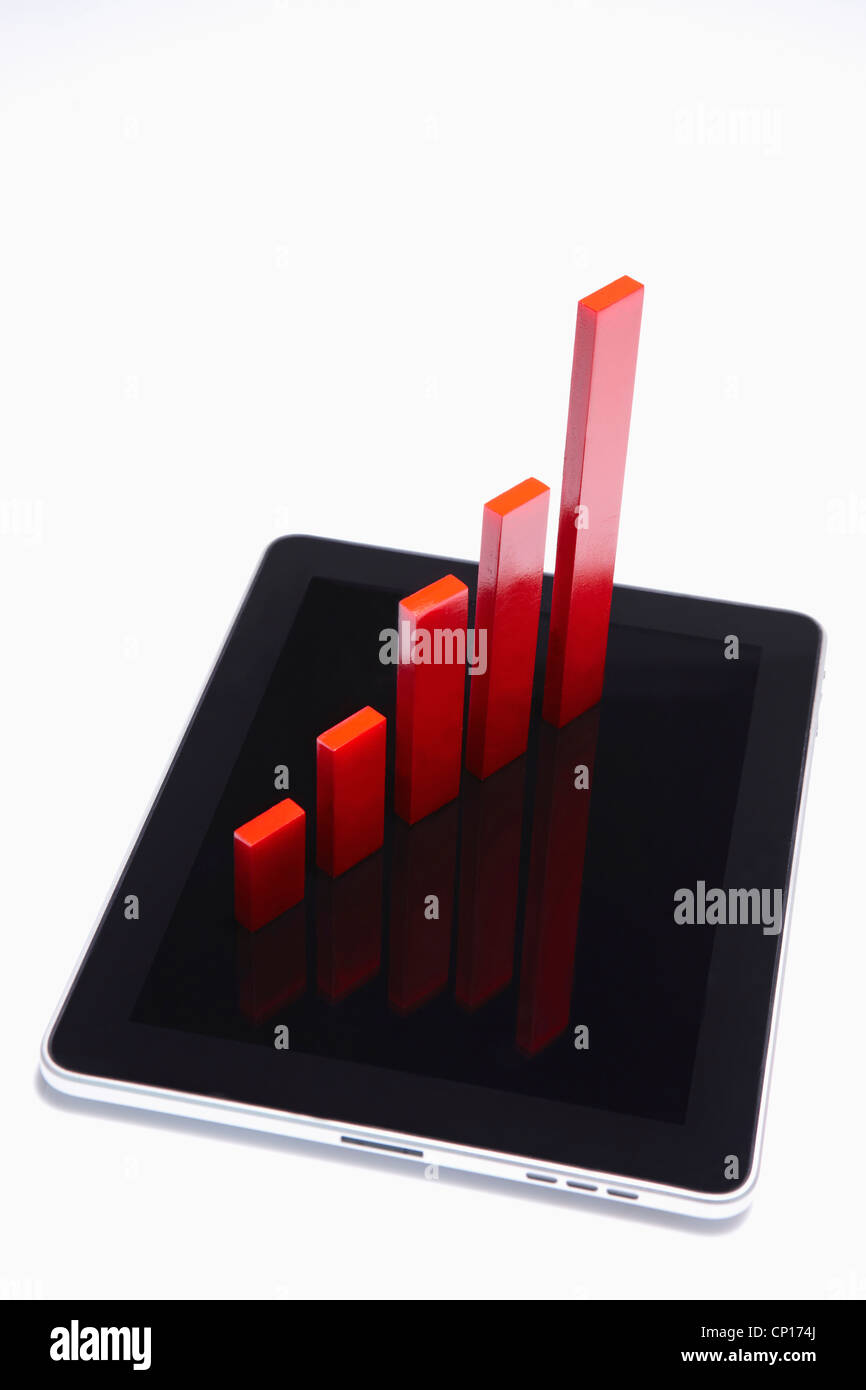 Red chart hi-res stock photography and images - Alamy