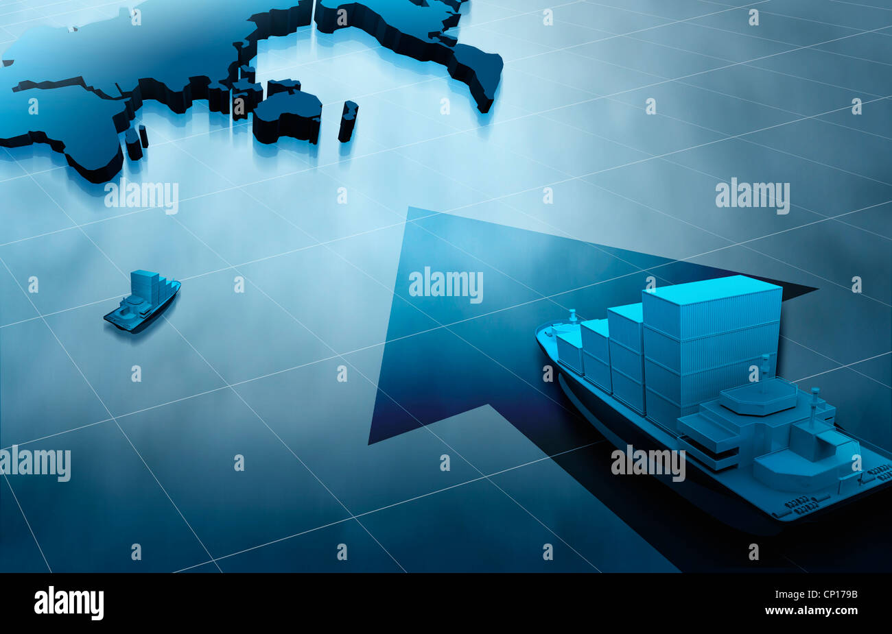 Arrow container ship hi-res stock photography and images - Alamy