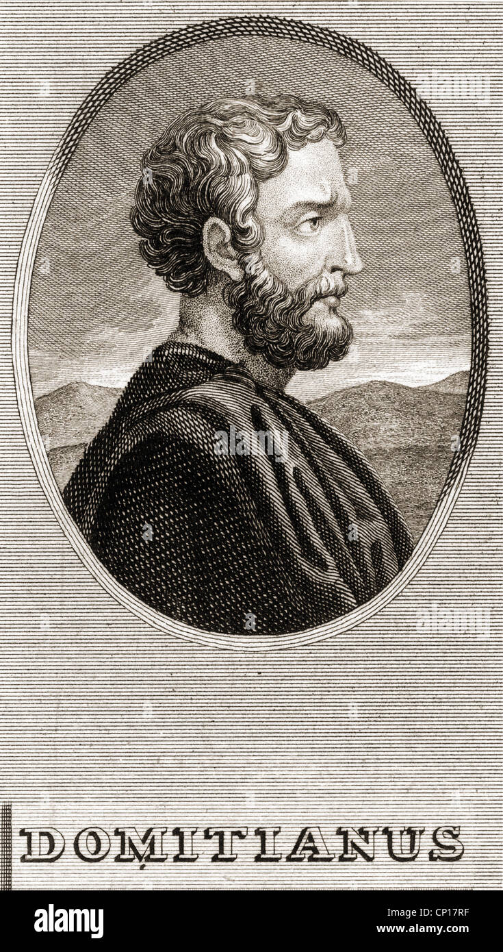 Domitian titus flavius domitianus 24 10 51 hi-res stock photography and ...