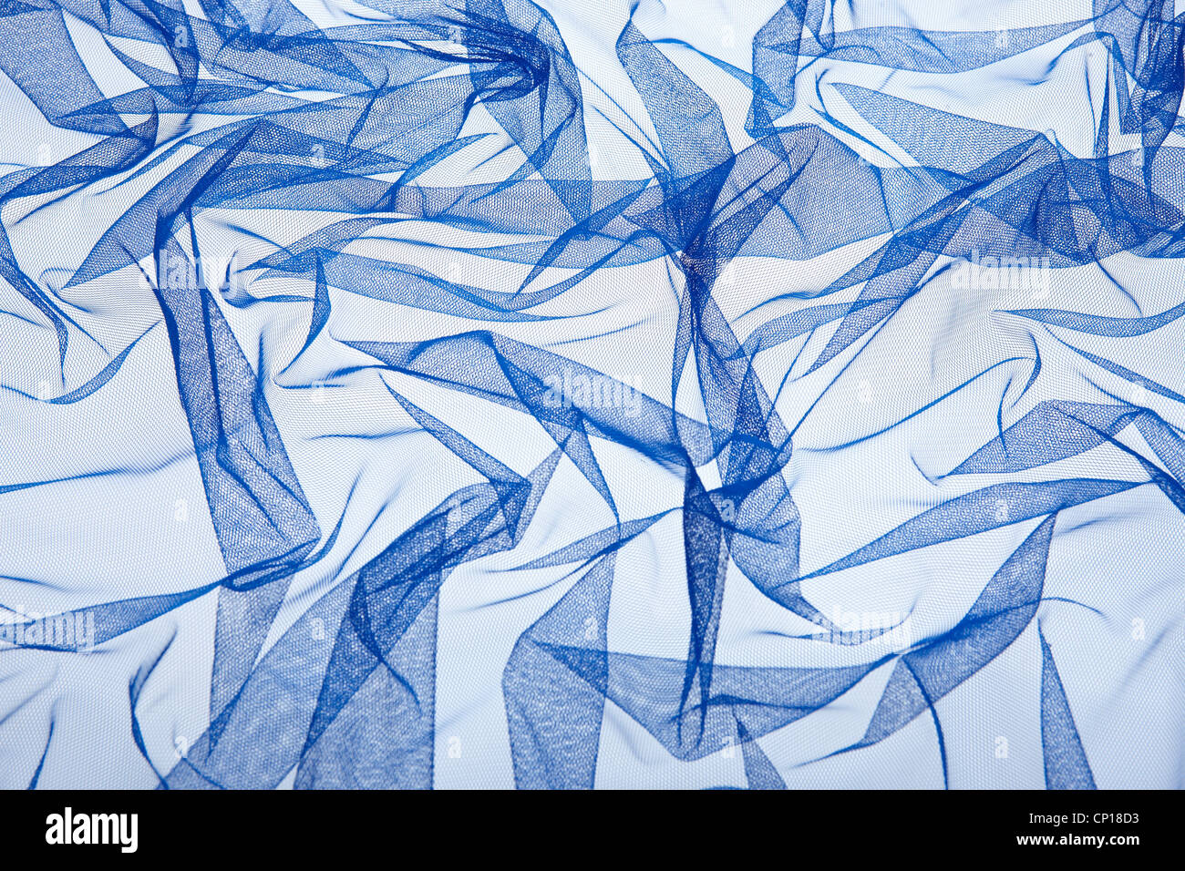 Wrinkled blue cloth Stock Photo - Alamy