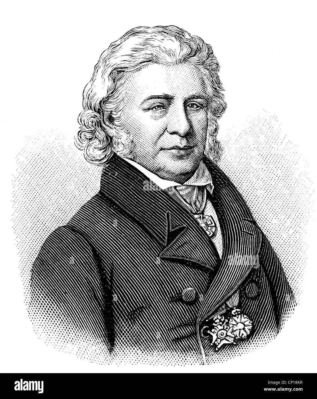 Soemmering, Samuel Thomas von, 28.1.1755 - 2.3.1830, German physician ...