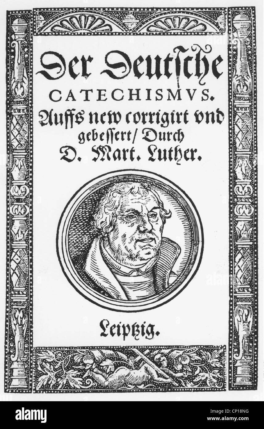 German catechism Black and White Stock Photos & Images - Alamy