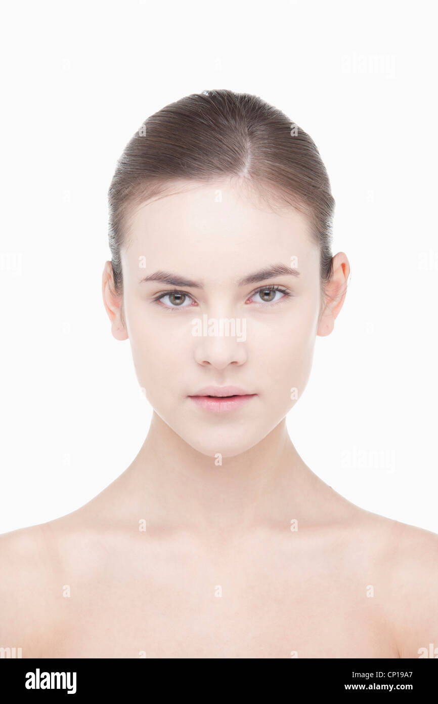 A woman from the front Stock Photo - Alamy