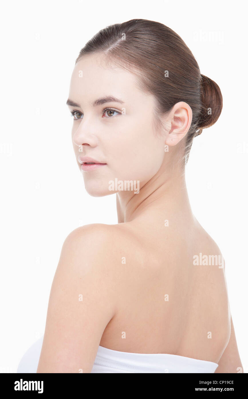 A woman from the back Stock Photo - Alamy