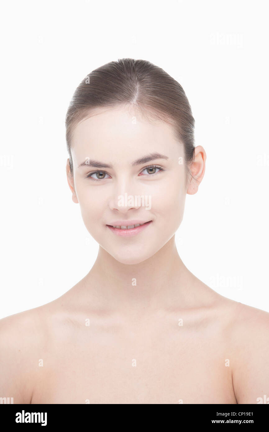A woman from the front Stock Photo - Alamy