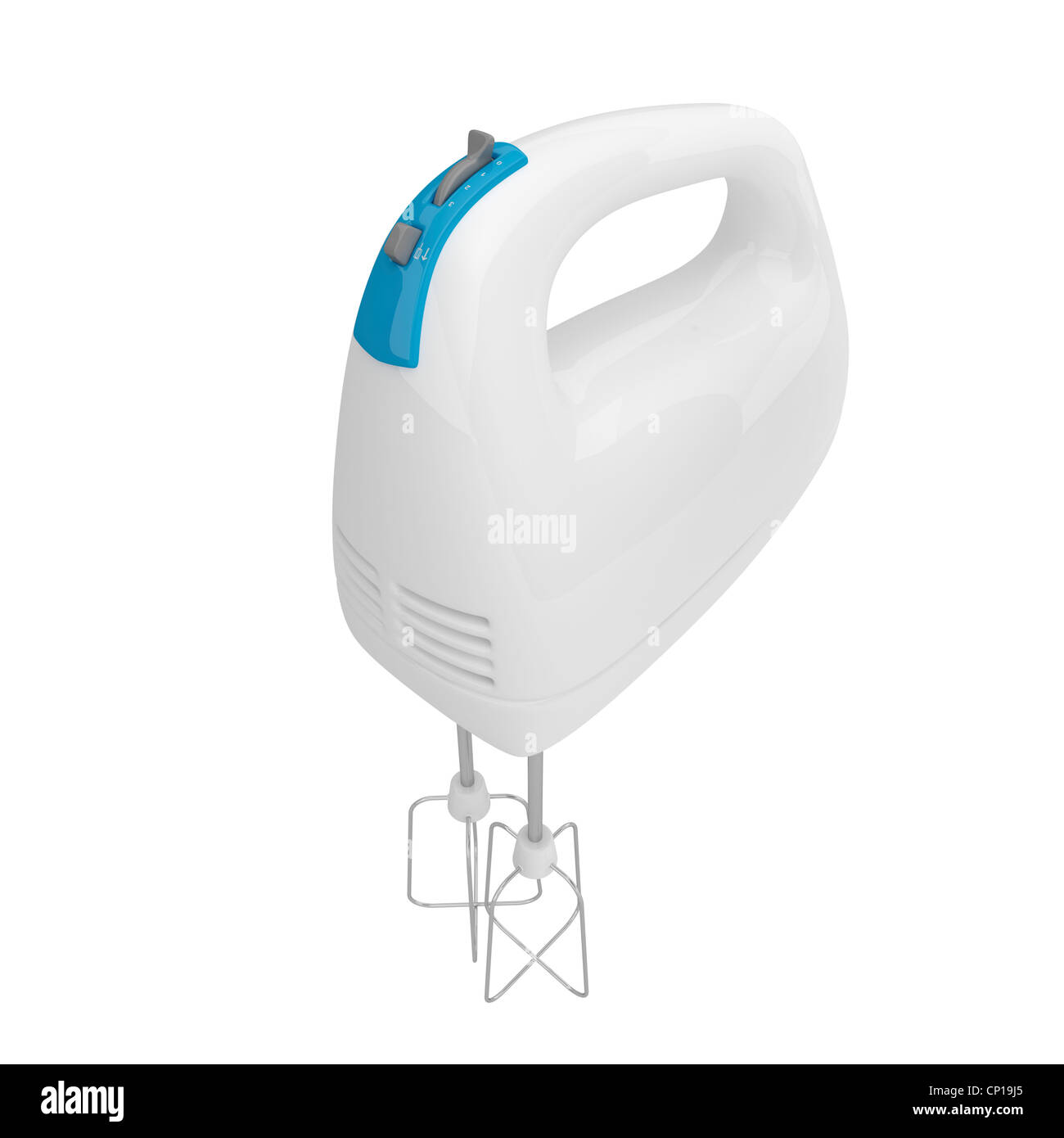 Hand mixer isolated on white background Stock Photo - Alamy