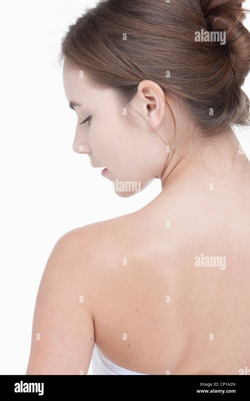 A woman from the back Stock Photo - Alamy