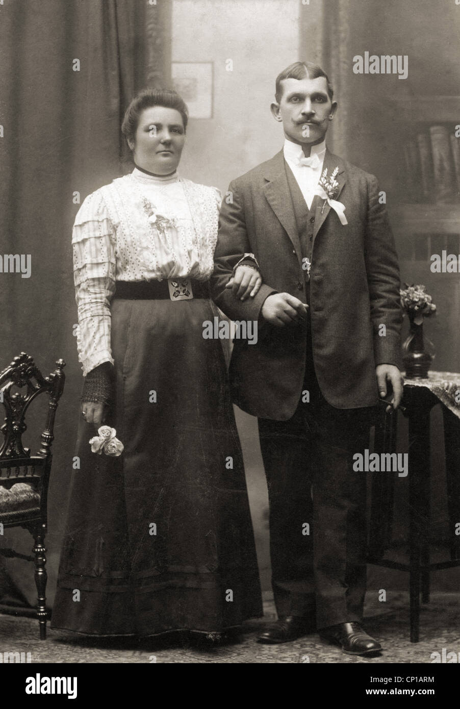 people, couple, couple, circa 1900, Additional-Rights-Clearences-Not ...