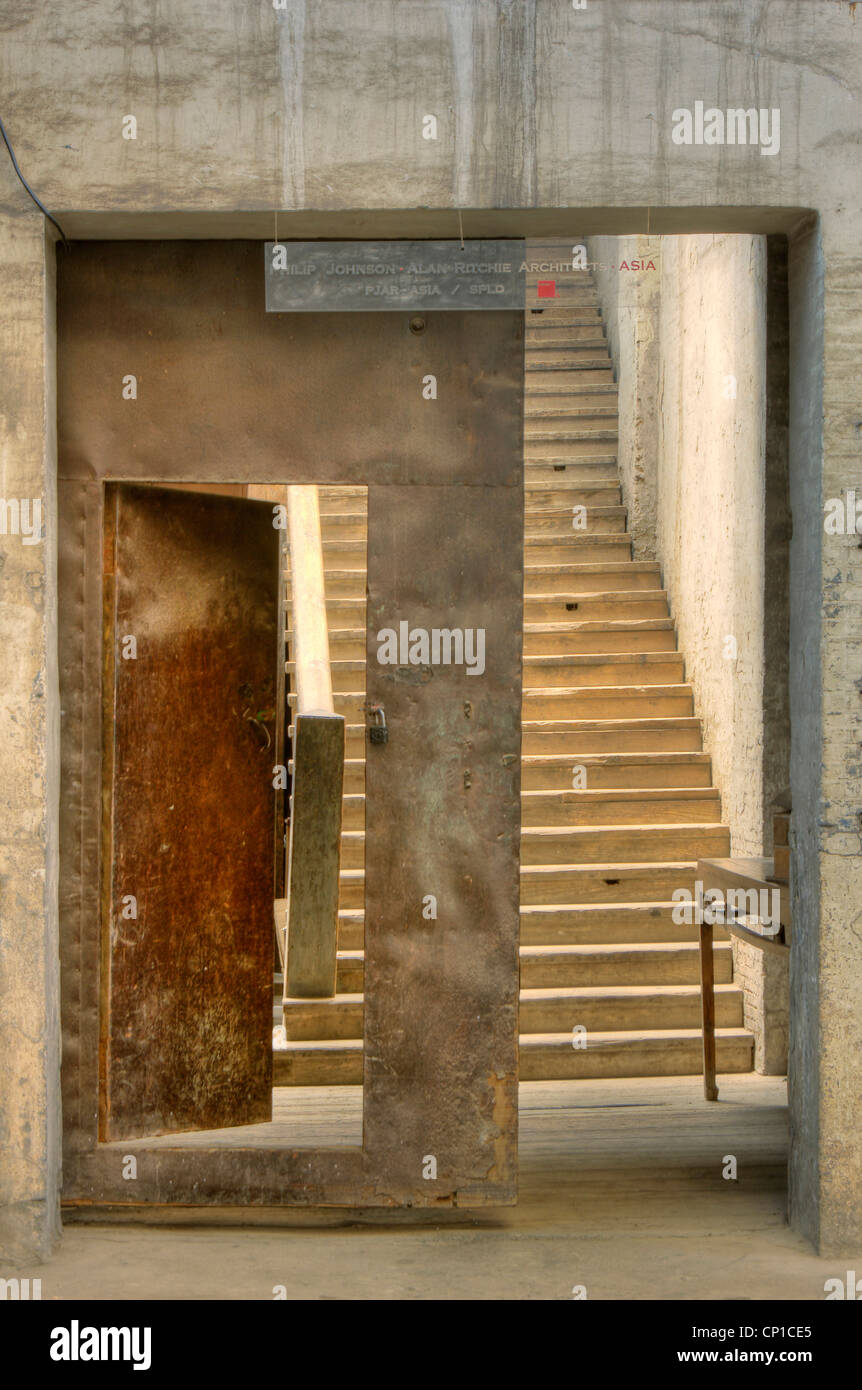 The former 1930s warehouse retained exterior ornamentation that has ...