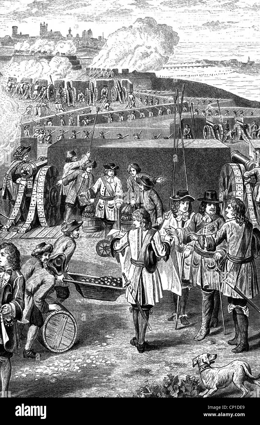 17th century danish fort Black and White Stock Photos & Images - Alamy