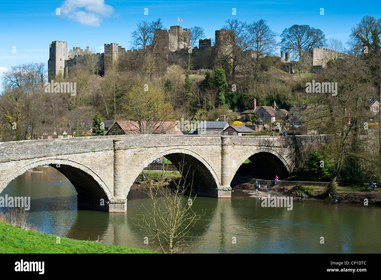Welsh border castle hi-res stock photography and images - Alamy
