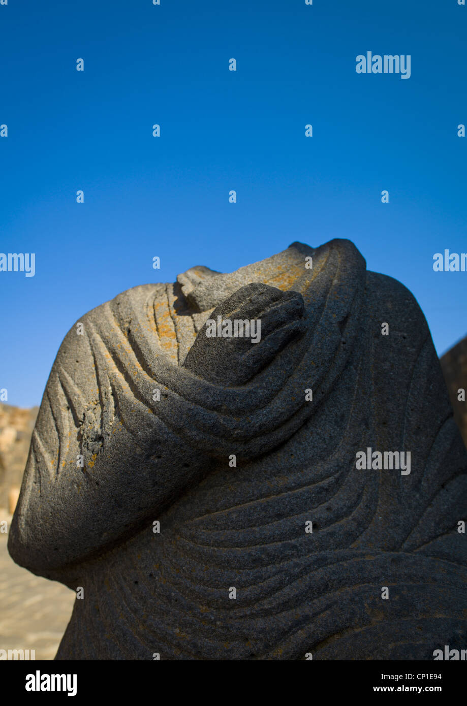 Statue Without Head, Bosra, Syria Stock Photo - Alamy