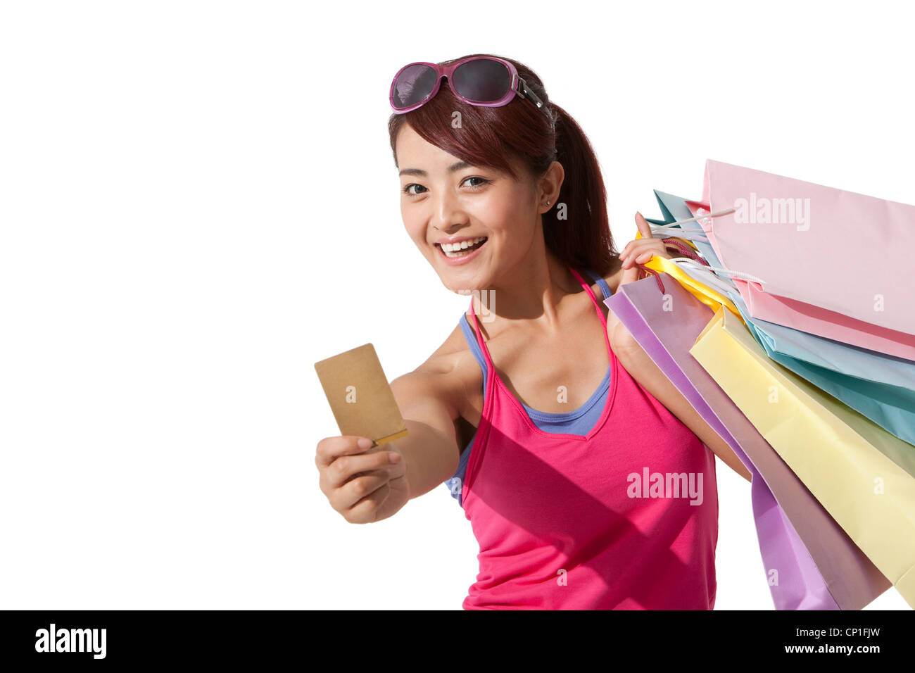 Stylish woman out spending money hi-res stock photography and images ...