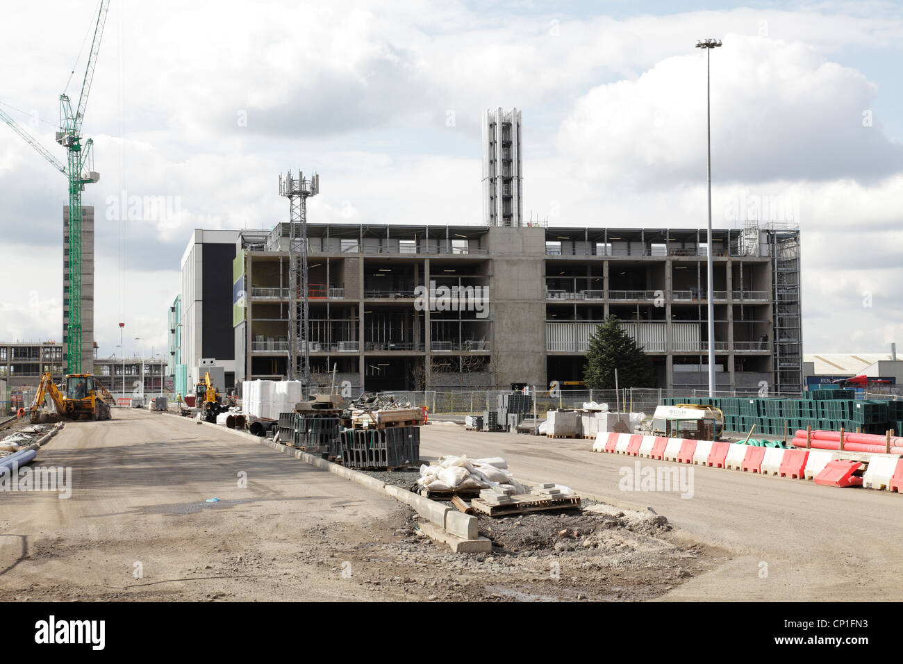 Construction site UK Stock Photo - Alamy
