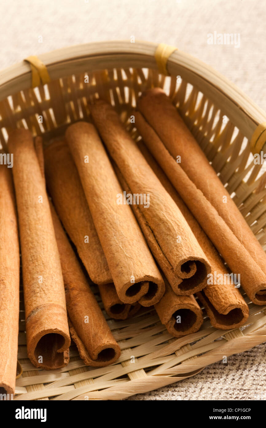 Close-up of chinese cinnamon Stock Photo - Alamy