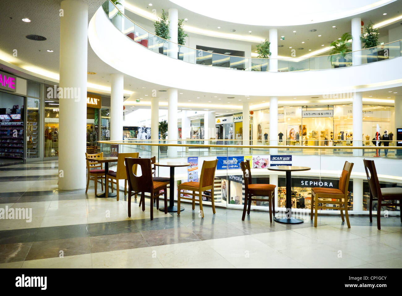 interior of a mall Stock Photo - Alamy