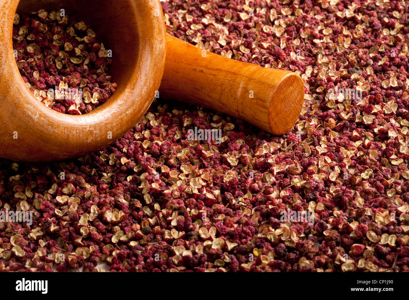 Close-up of chinese red pepper Stock Photo - Alamy