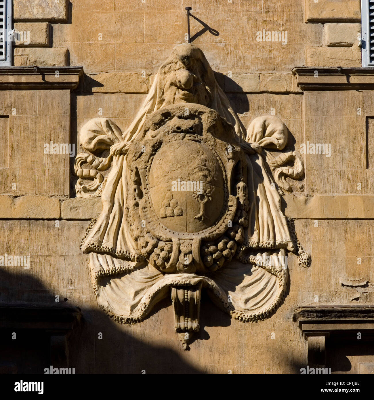 Heraldic Crest, Architectural Detail, Siena, Italy Stock Photo - Alamy