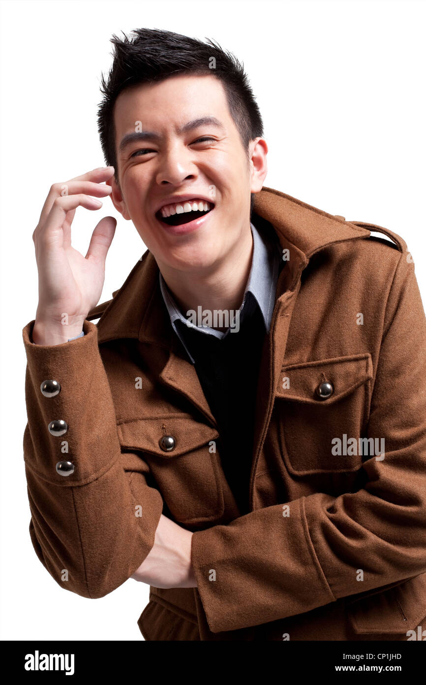 Portrait of stylish young man Stock Photo - Alamy