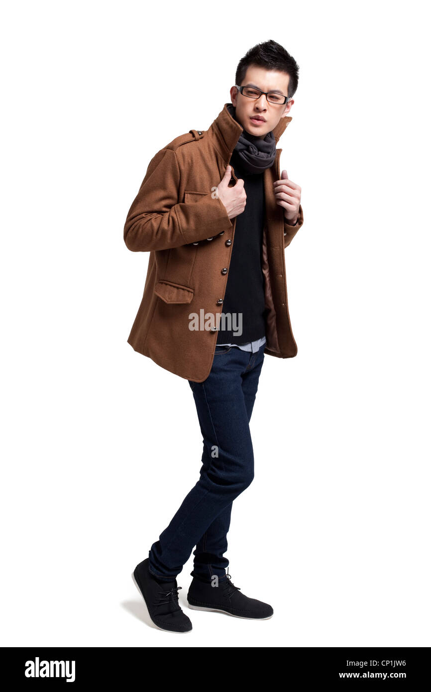 Portrait of stylish young man Stock Photo - Alamy