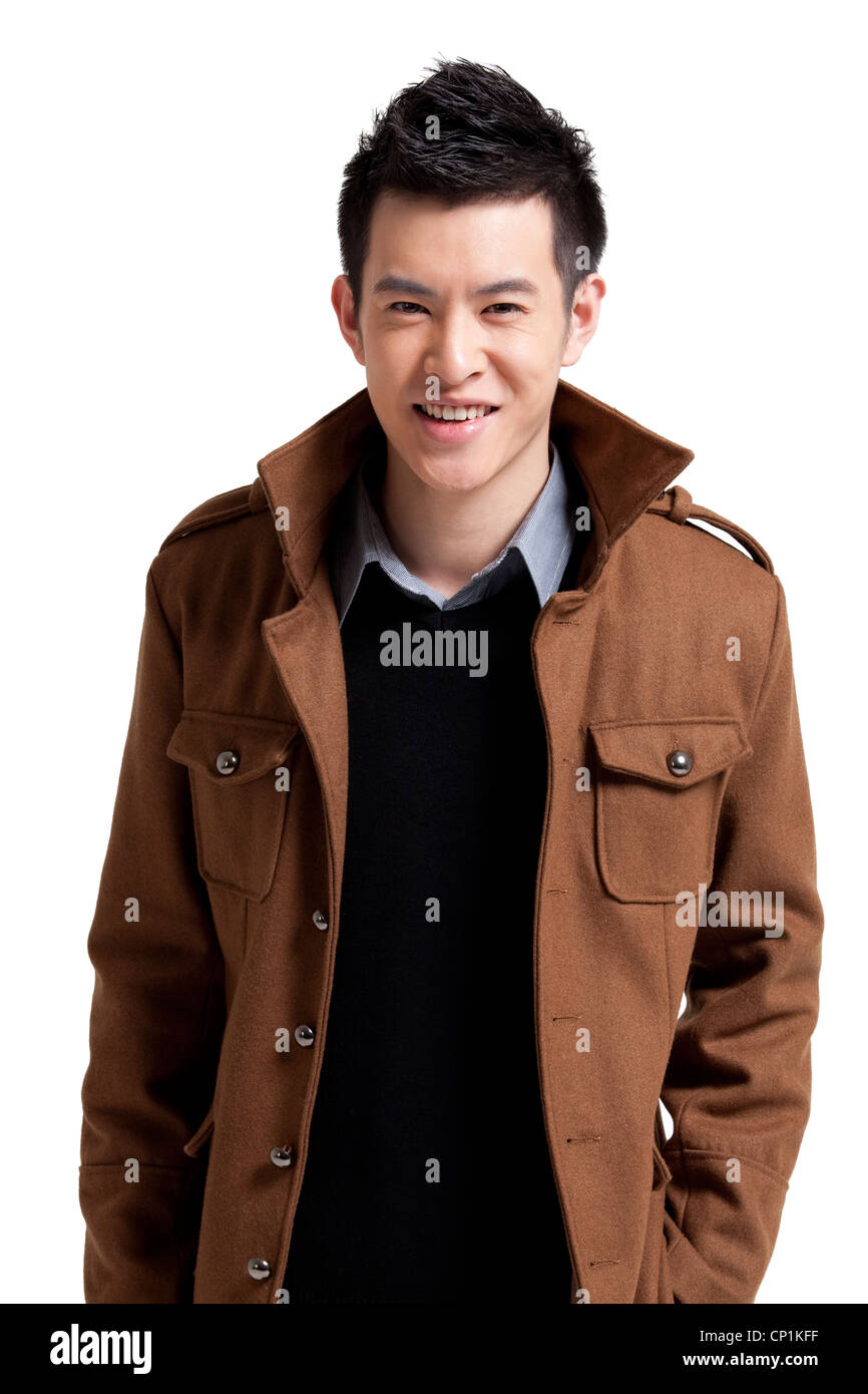 Portrait of stylish young man Stock Photo - Alamy