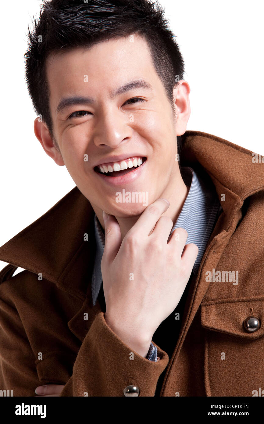 Portrait of stylish young man Stock Photo - Alamy
