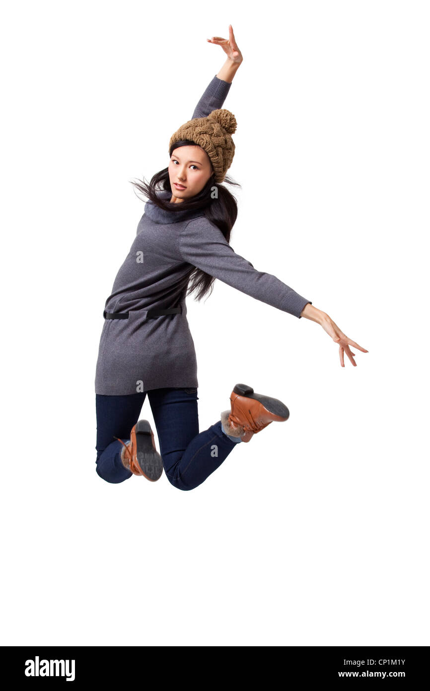 Chinese teenager rear view Cut Out Stock Images & Pictures - Alamy