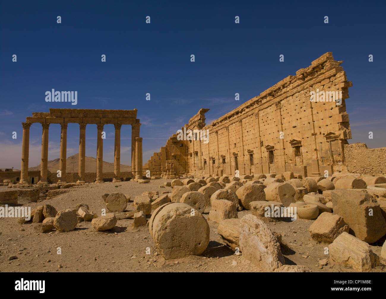 The Ancient Roman city of Palmyra, Syria Stock Photo - Alamy
