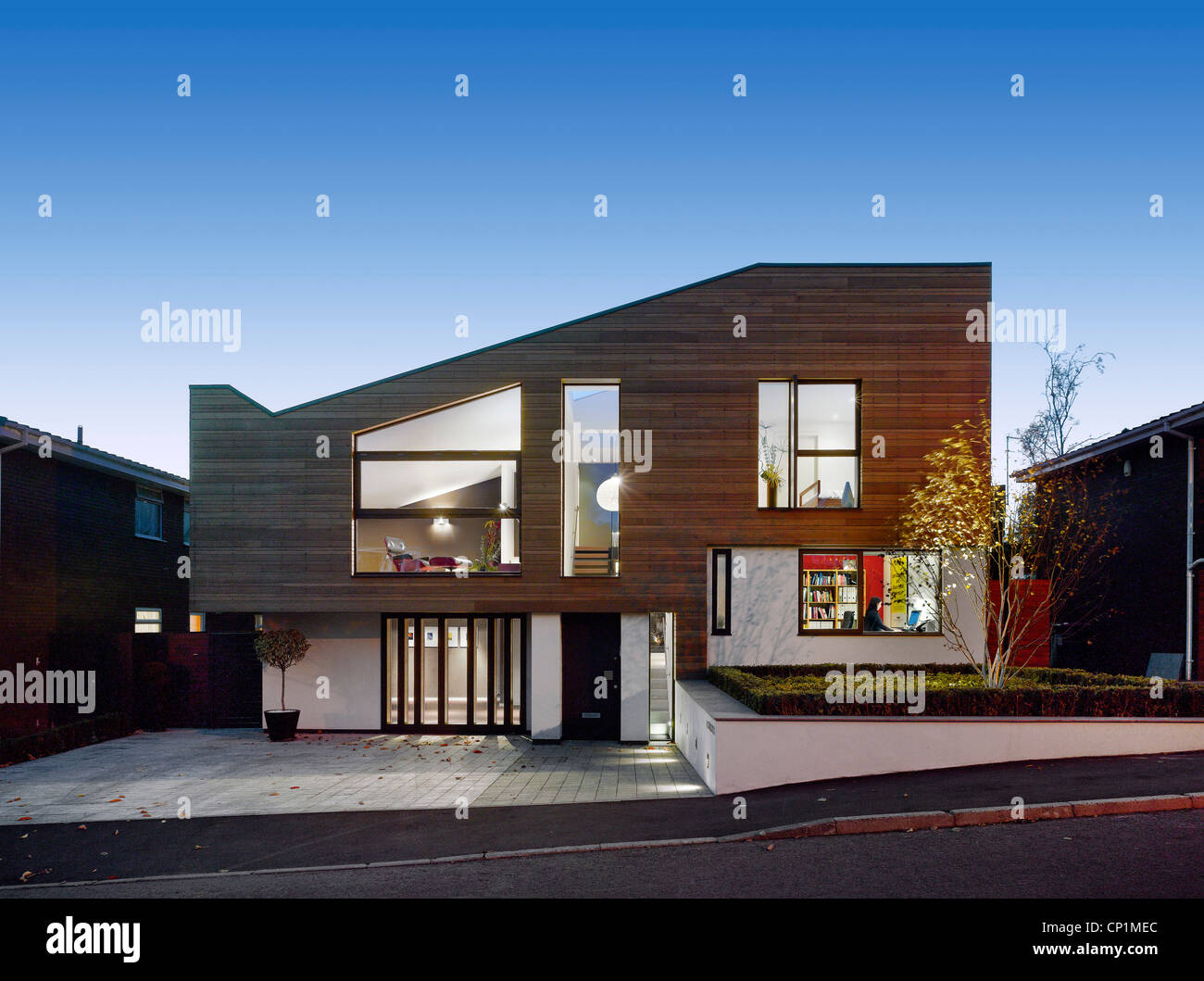 Horizontal timber cladding hi-res stock photography and images - Alamy