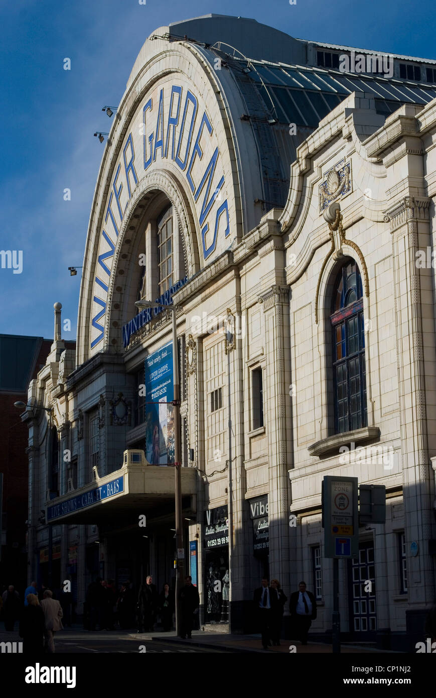 The Winter Gardens, 1878, Blackpool, Lancashire, England Stock Photo ...