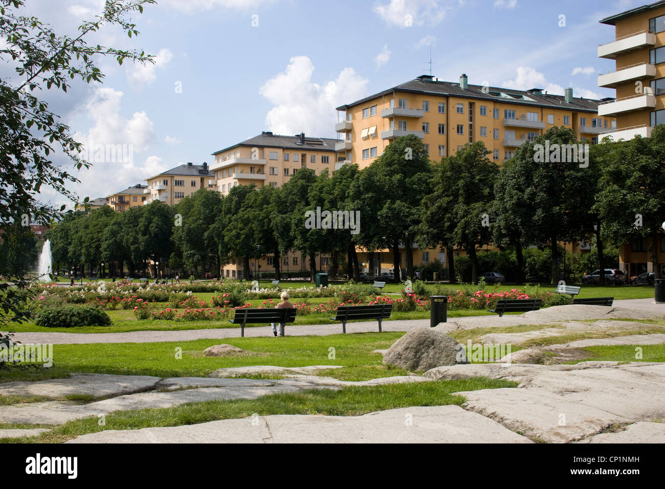 Functionalist Housing, Tessinparken, Gardet, Stockholm Stock Photo - Alamy Functionalist Housing, Tessinparken, Gardet, Stockholm Stock Photo - Alamy