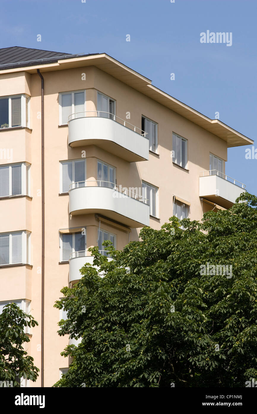 Functionalist Housing, Tessinparken, Gardet, Stockholm Stock Photo - Alamy Functionalist Housing, Tessinparken, Gardet, Stockholm Stock Photo - Alamy