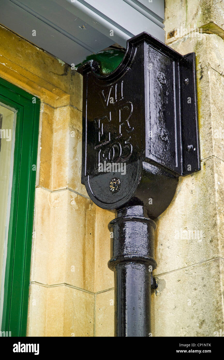 Victorian drainpipe on house exterior, UK Stock Photo - Alamy