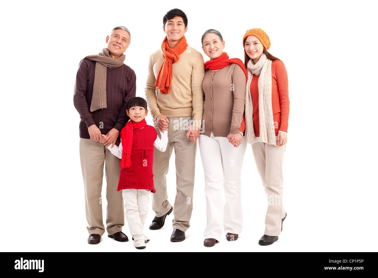 Portrait of a multi-generation family Stock Photo - Alamy
