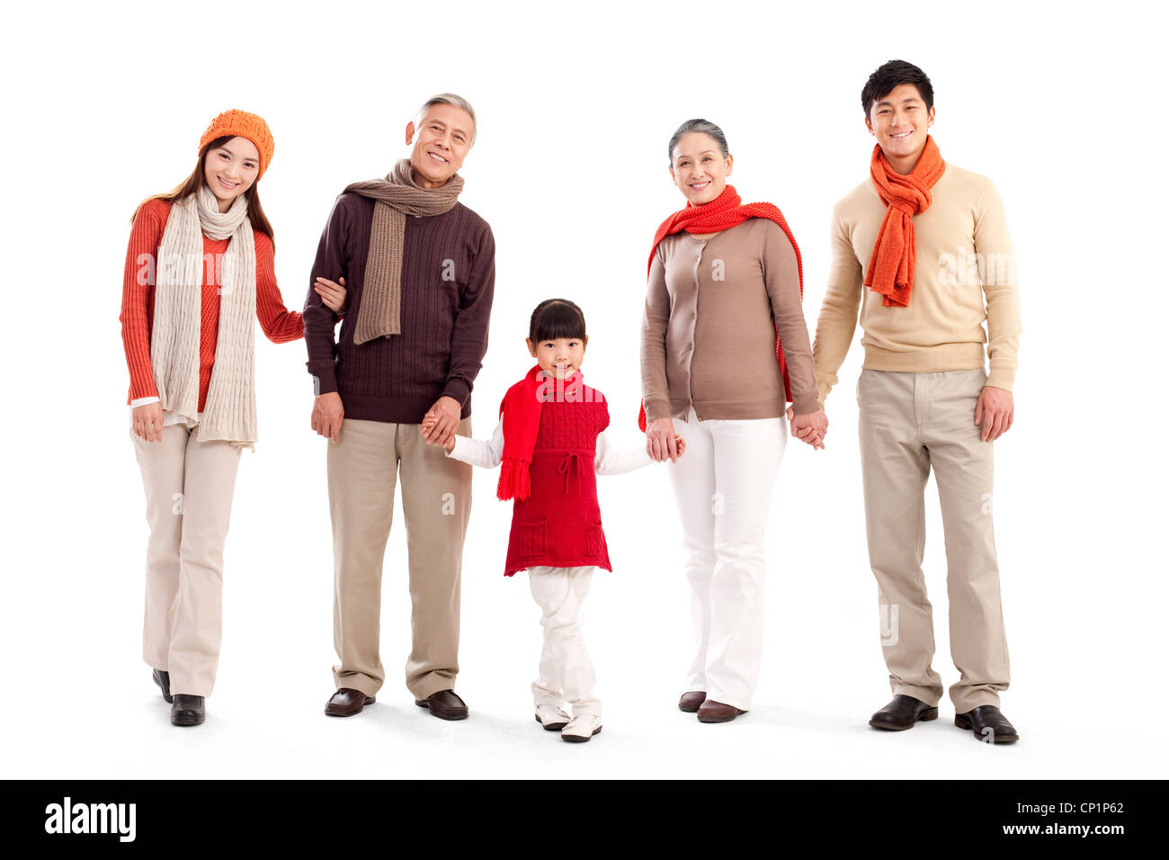 Portrait of a multi-generation family Stock Photo - Alamy
