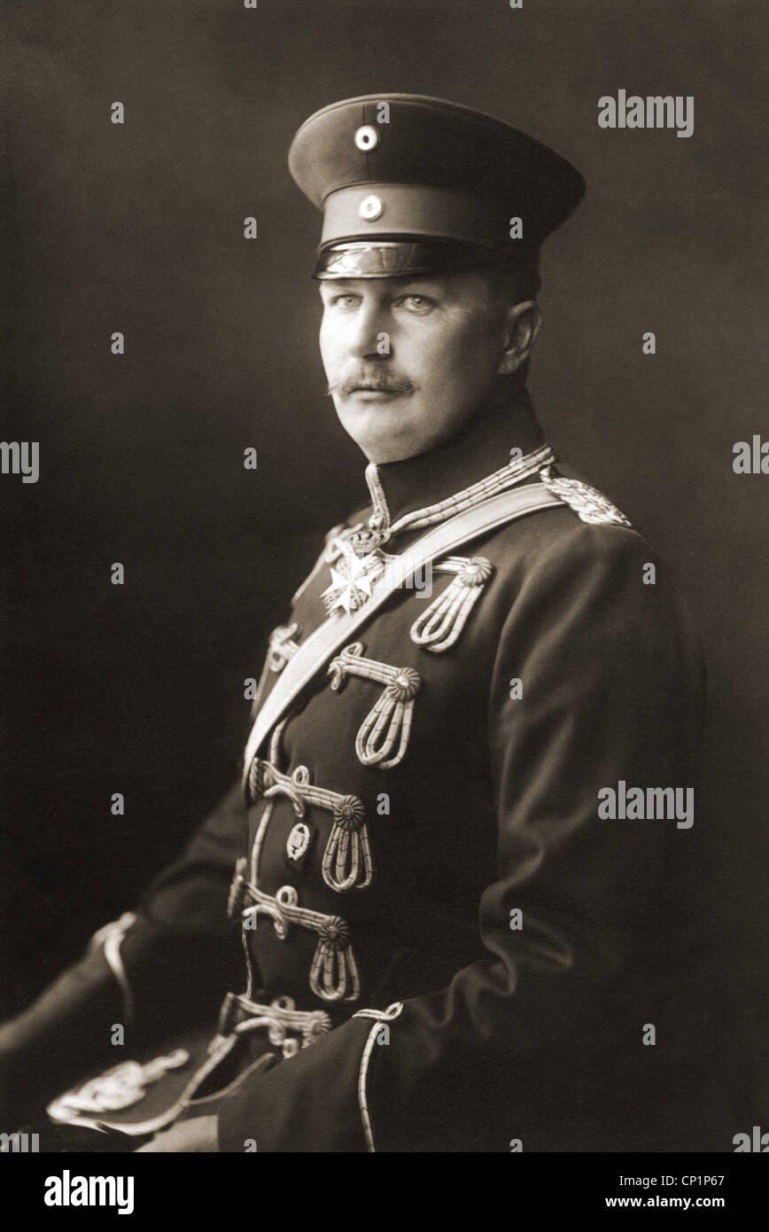 Eitel Friedrich, 7.7.1883 - 8.12.1942, Prince of Prussia, Prussian ...