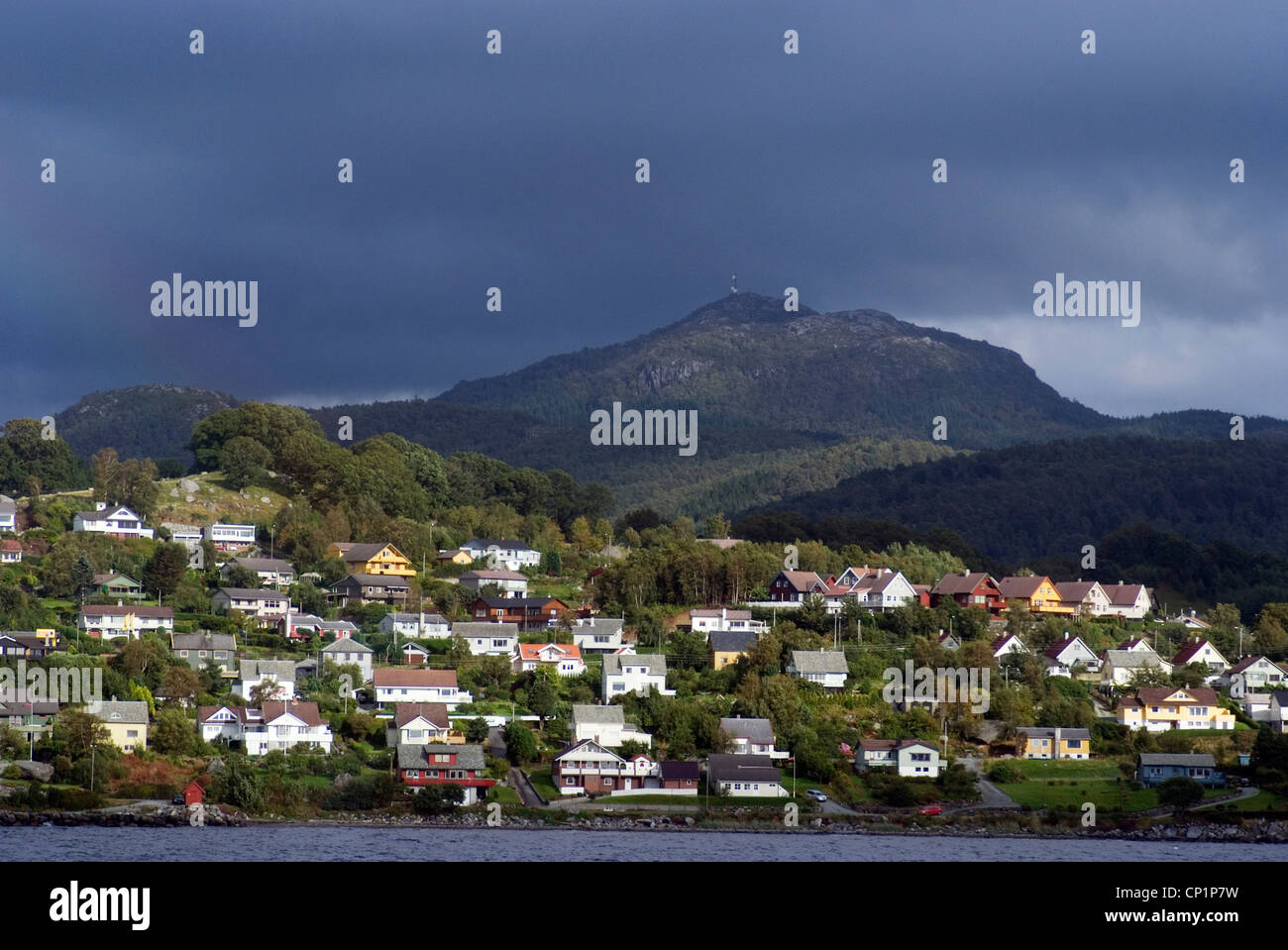The village of Tau, near Stavanger, Norway Stock Photo - Alamy