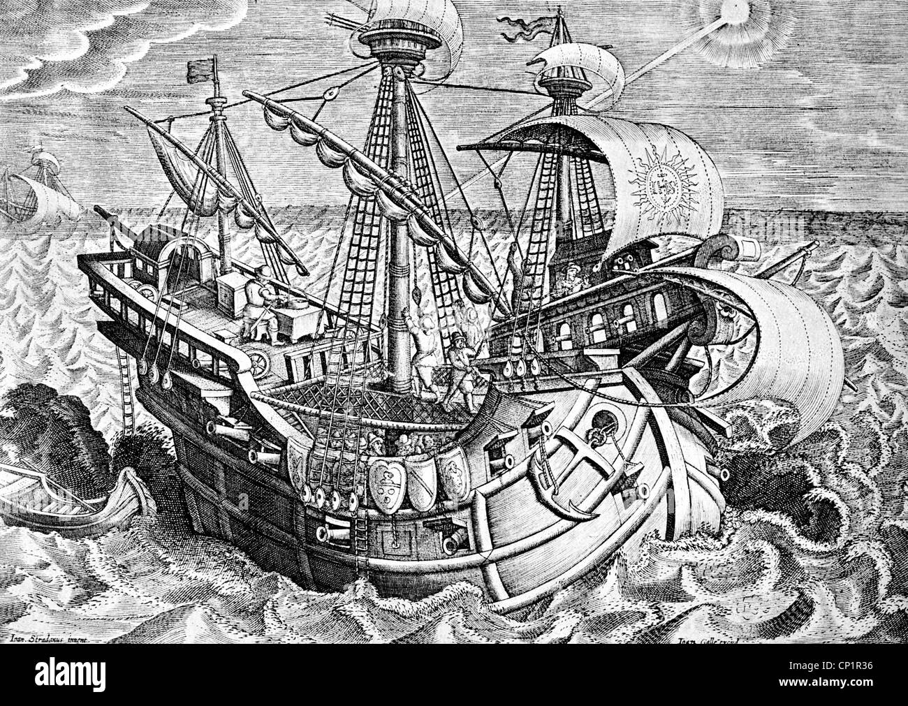 transport, transportation, navigation, determination of latitude with ...