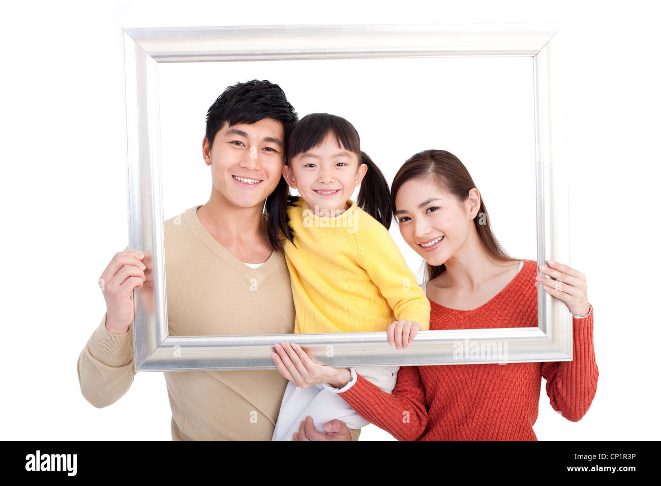 Family portrait studio frame hi-res stock photography and images - Alamy
