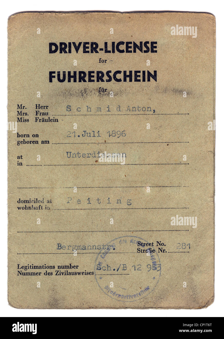 Class driver Cut Out Stock Images & Pictures - Alamy