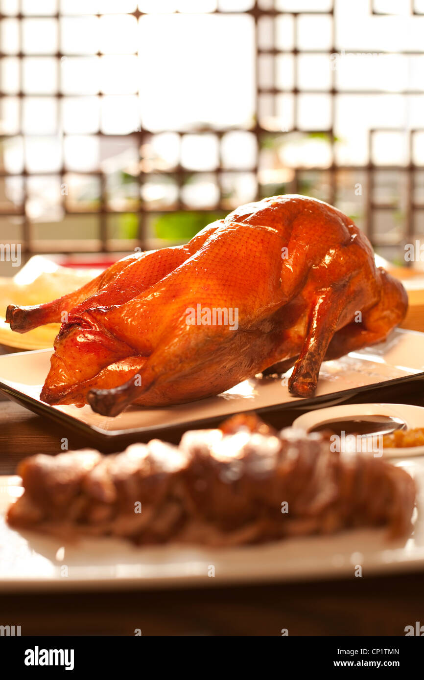 Roasted duck beijing nobody hi-res stock photography and images - Alamy