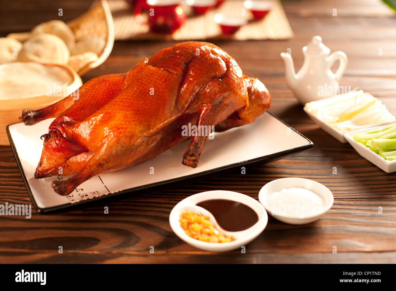 Roasted duck beijing nobody hi-res stock photography and images - Alamy
