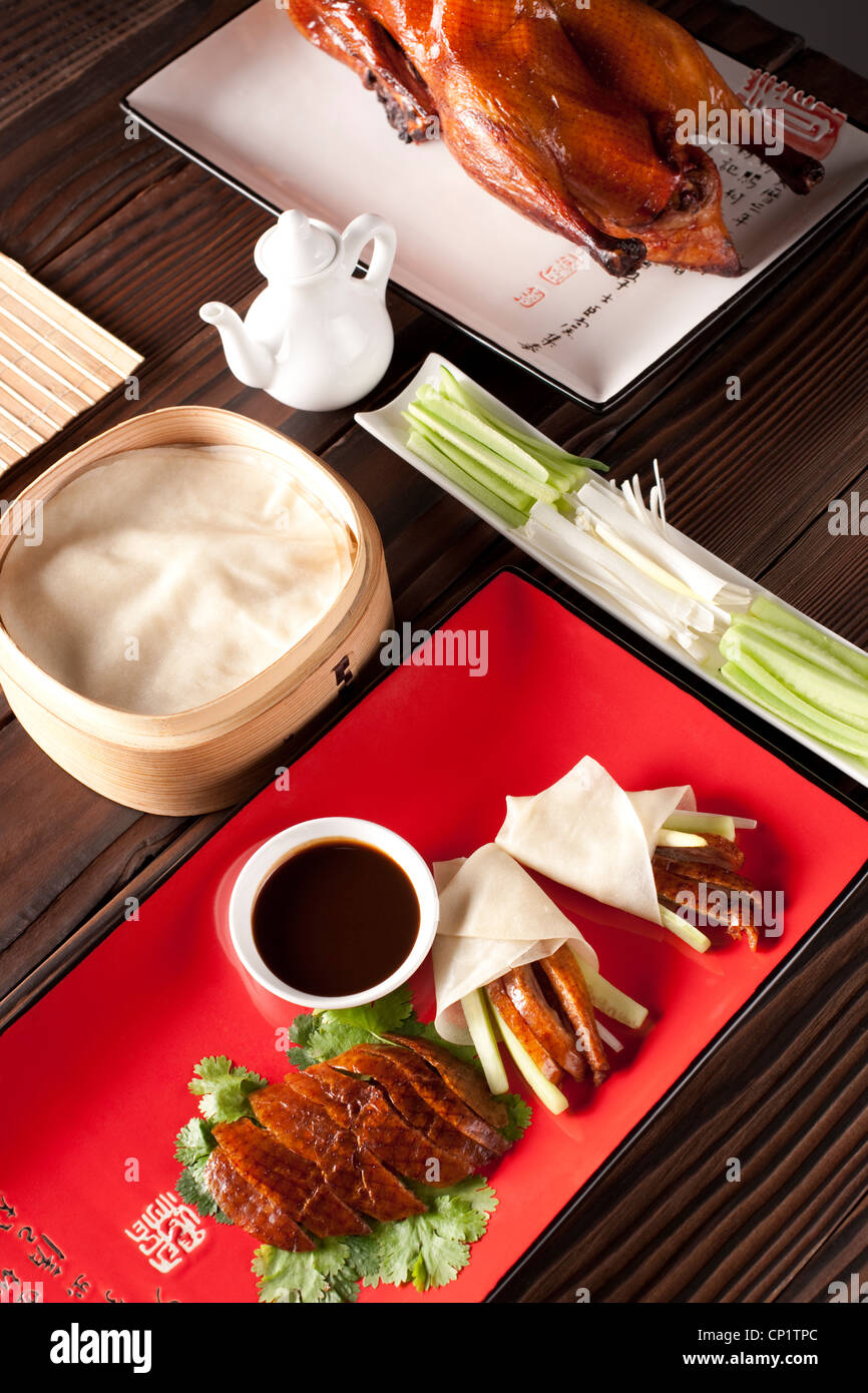 Close up peking roasted duck hi-res stock photography and images - Alamy