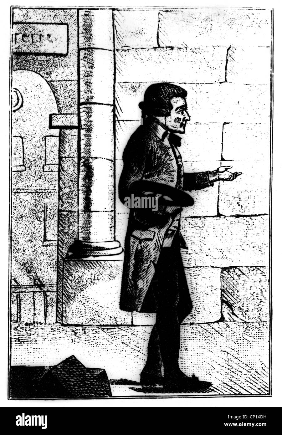Anonymous french caricature hi-res stock photography and images - Alamy